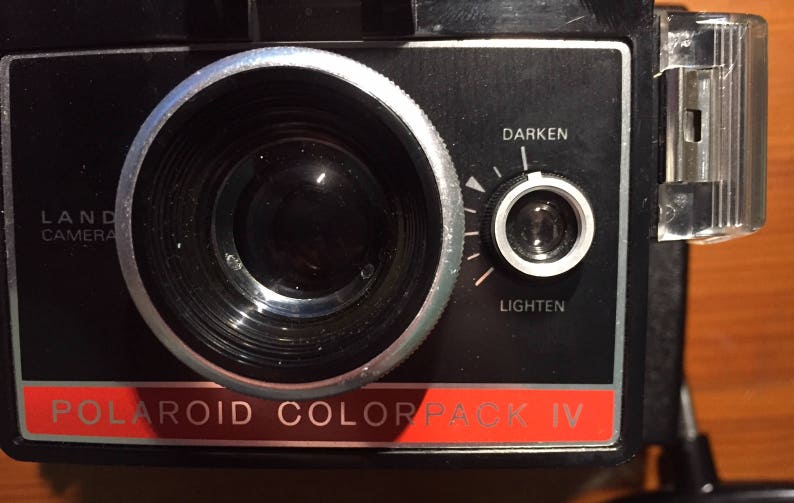 Vintage Polaroid Colorpack IV Land Camera - Etsy
