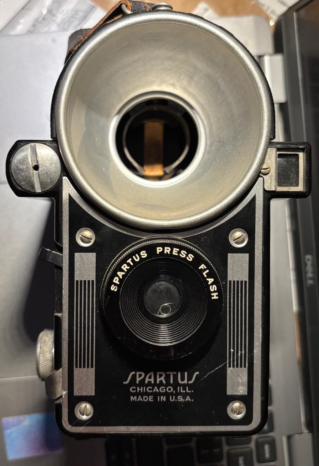 Vintage Cameras - Spartus Press Flash 120 Film Camera - Circa 1939 - in ...