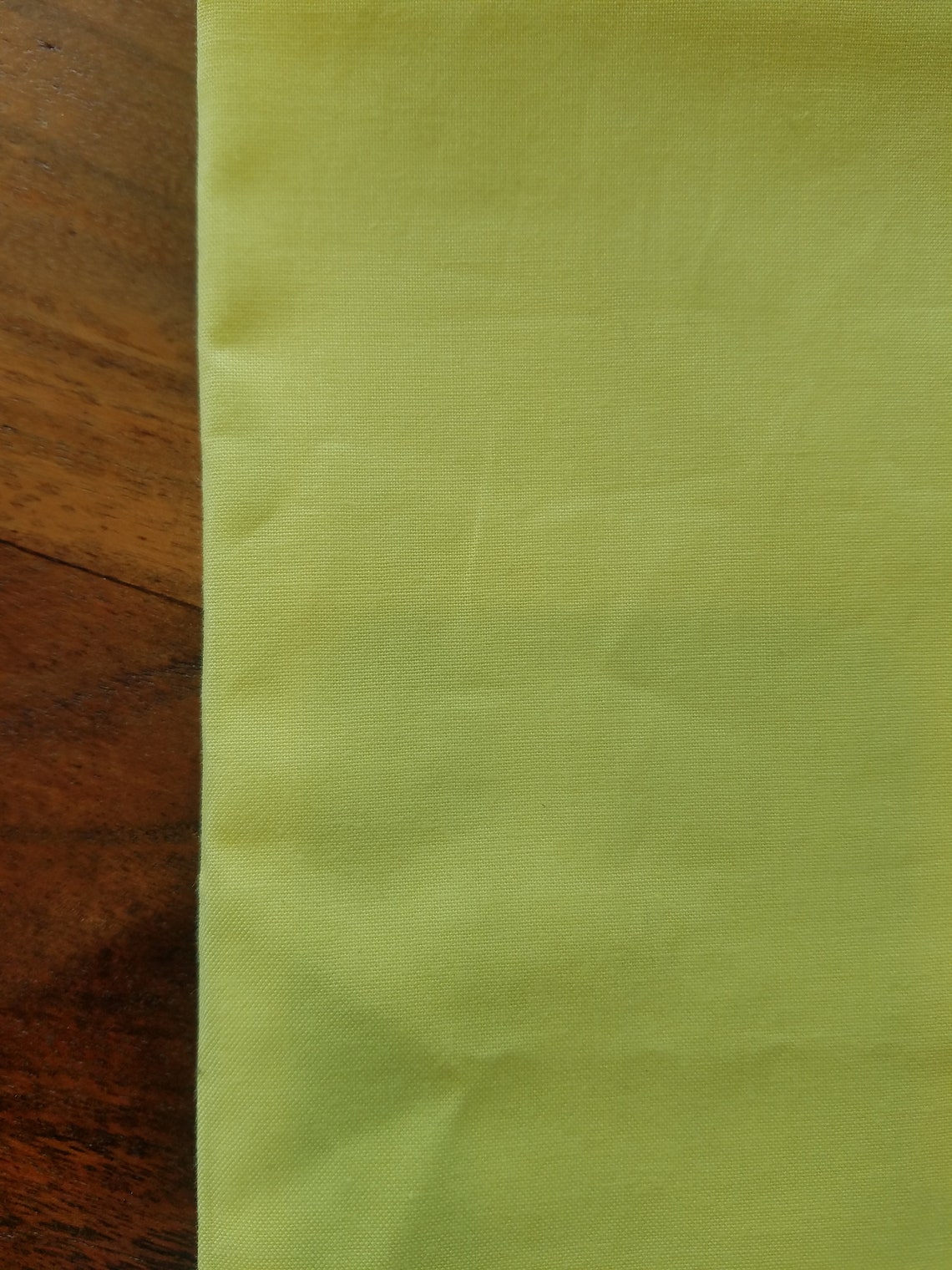 Remnant Fabric - Solid Yellow Print Fabric - Etsy