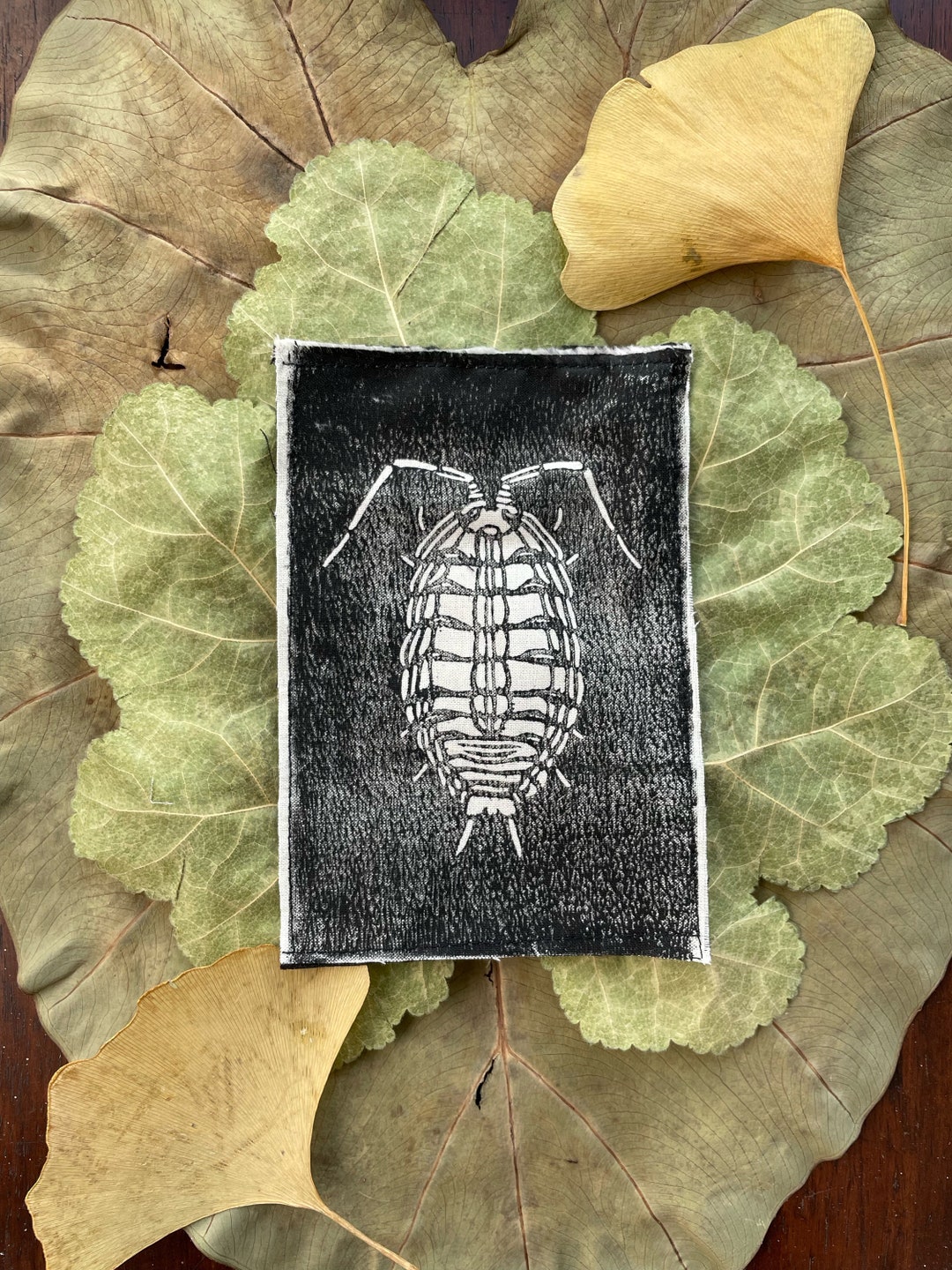 Handmade Isopod Patch Iron on Patch Isopod Art Isopod - Etsy