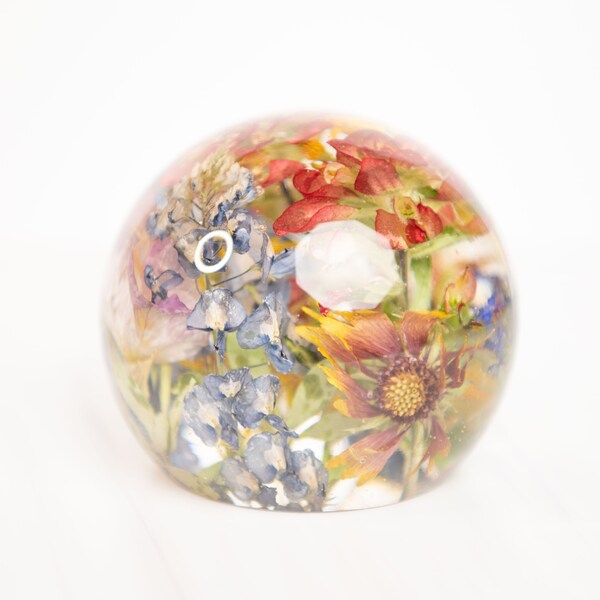 Flower Paperweight - Etsy