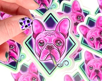French Bulldog Sticker | Etsy