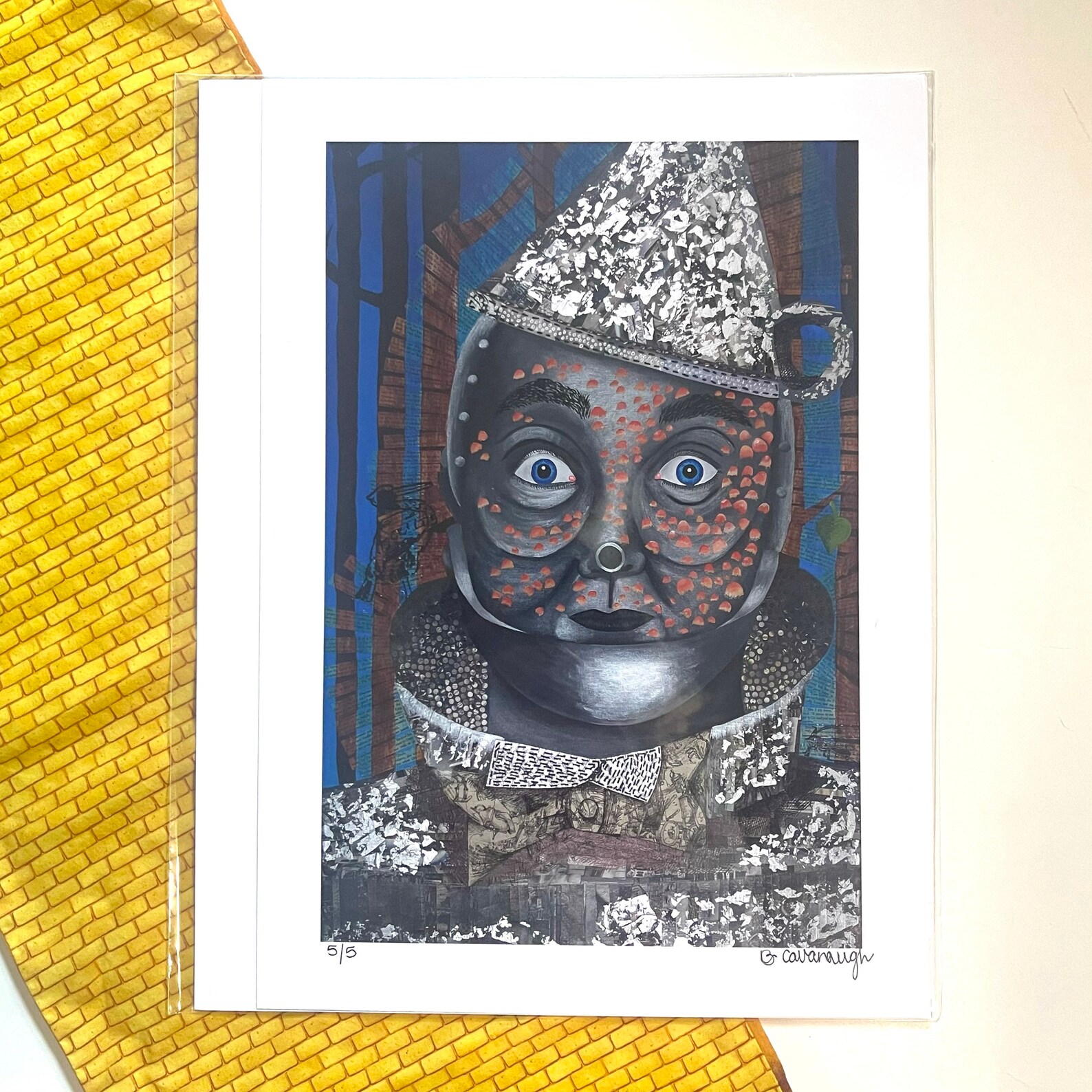 Tinman Print Wizard Of Oz Tinman Tinman Artwork Tinman Art | Etsy