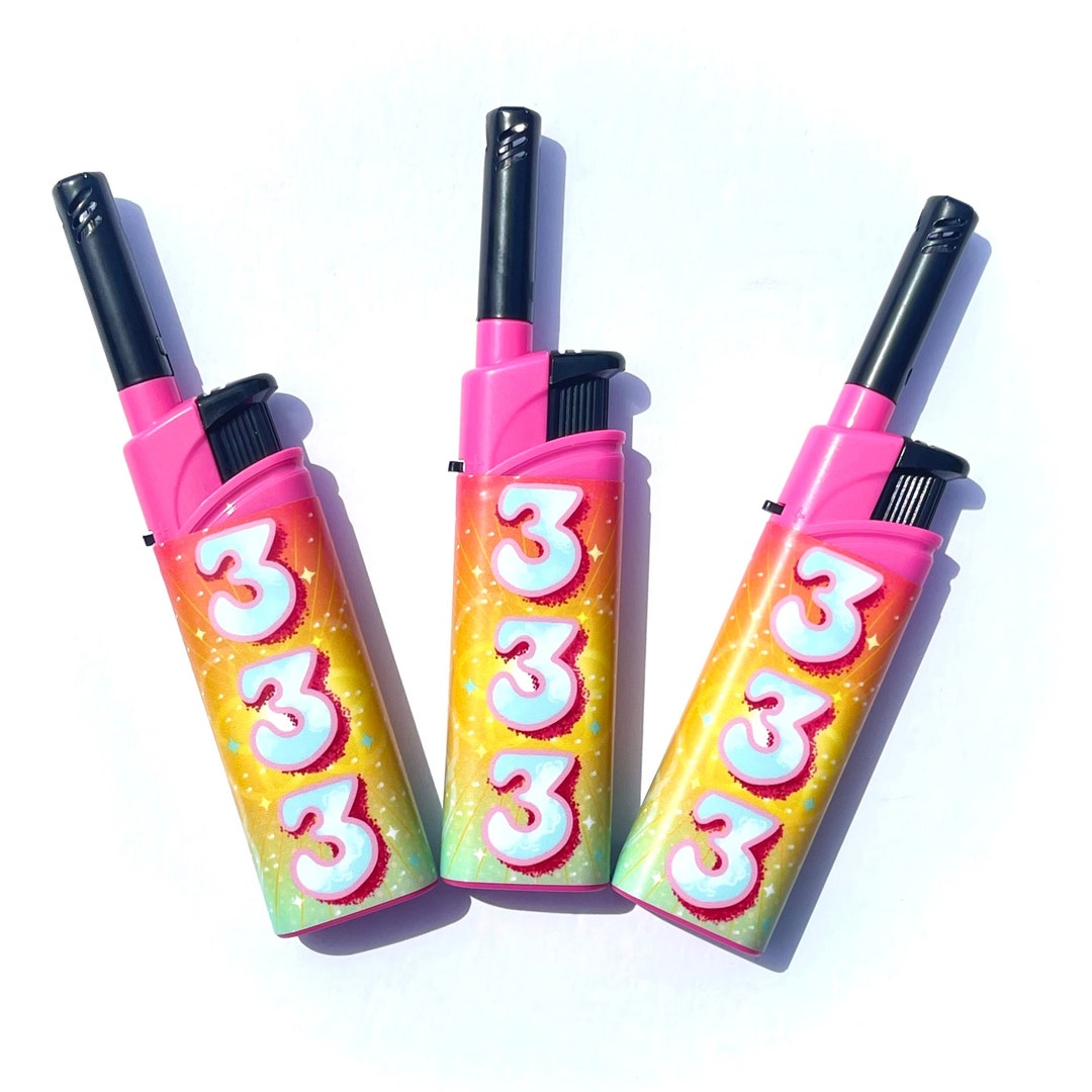 333 Lighter, 333 Angel Numbers Lighter, Angel Number Lighter, Weed ...