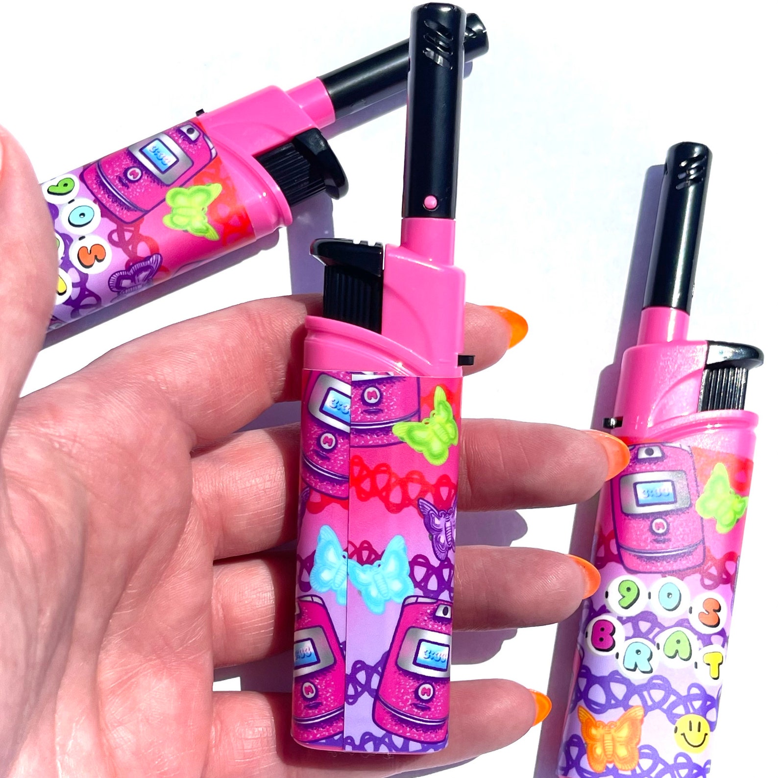 90s Brat Lighter 90s Nostalgia Lighter Custom Lighter | Etsy