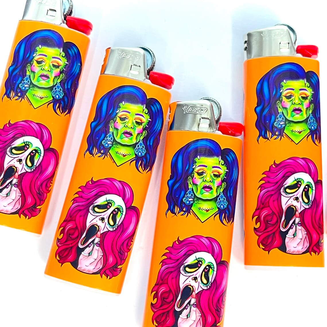 Monster Drag Lighter Drag Frankenstein Lighter Drag Ghost - Etsy