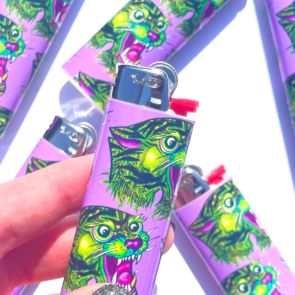 Weed Tiger Lighter Cannabis Lighter Custom Lighter - Etsy