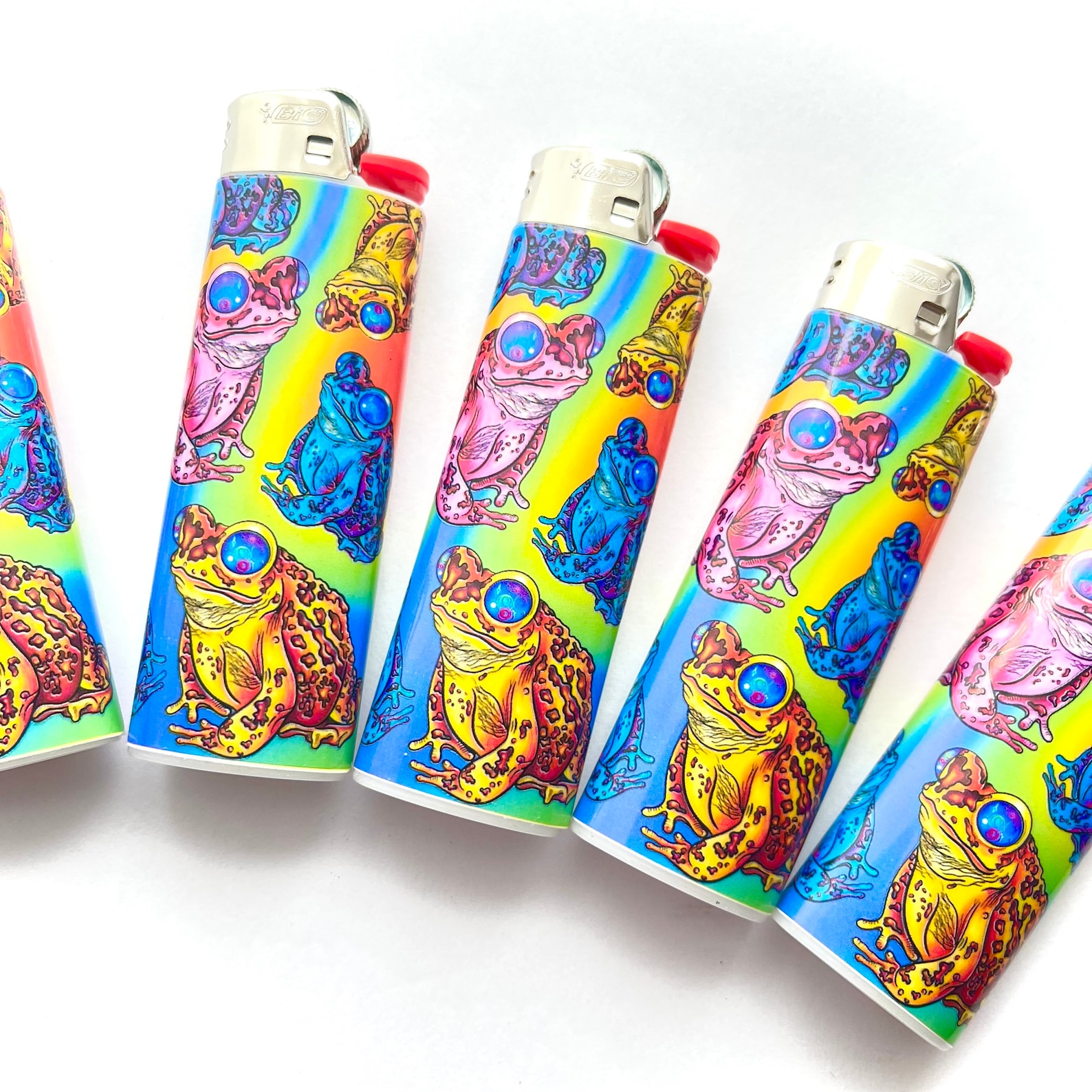 Rainbow Frog Lighter Frog Weed Lighter Custom Lighter Weed - Etsy