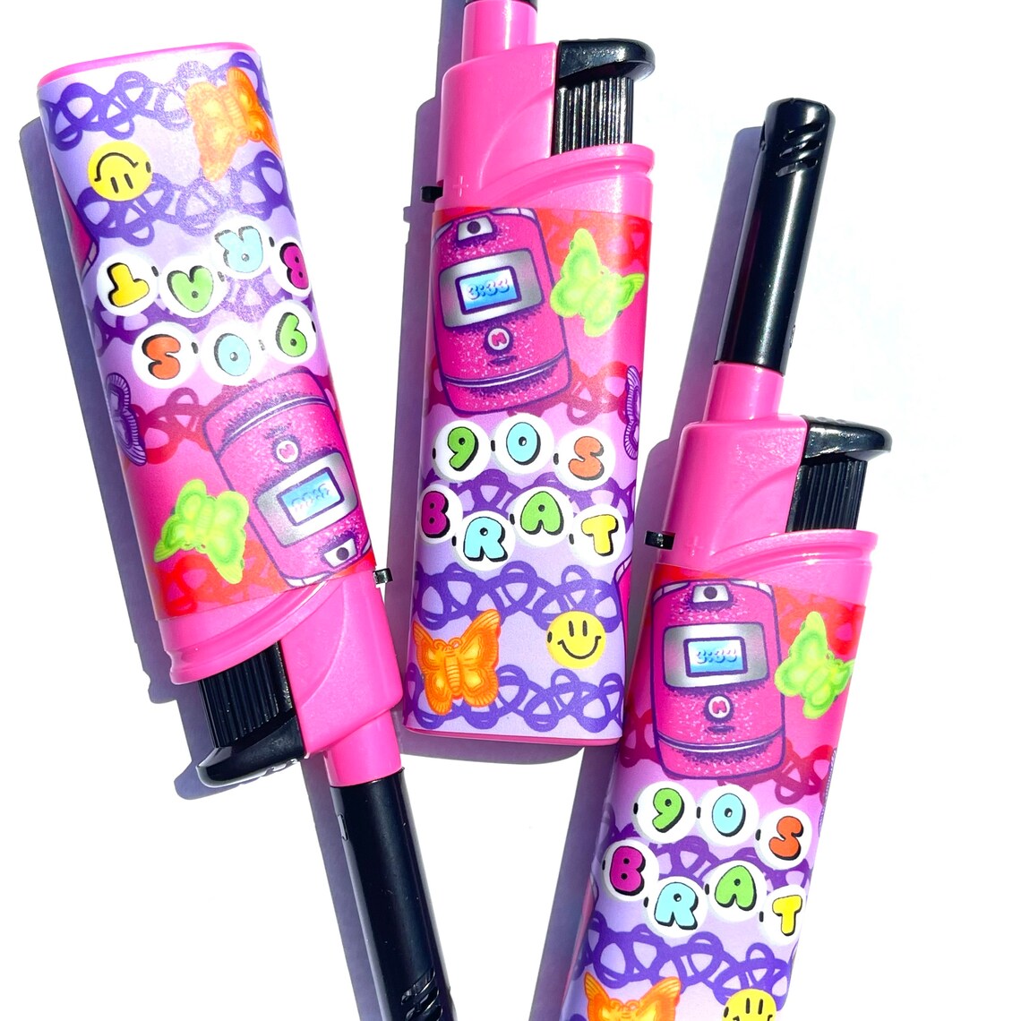 90s Brat Lighter 90s Nostalgia Lighter Custom Lighter | Etsy