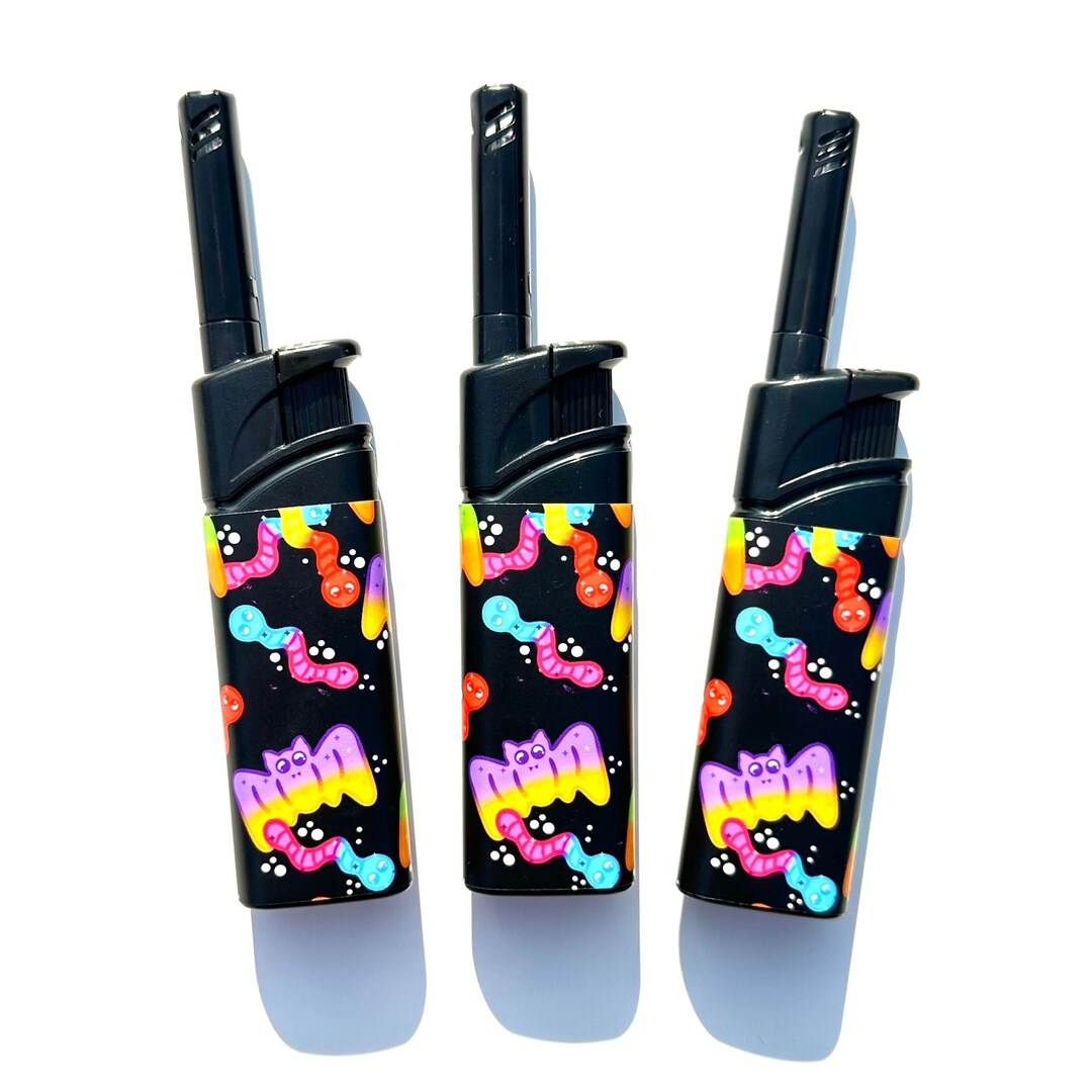 Halloween Gummies Lighter, Gummy Worm Lighter, Candy Lighter, Long ...