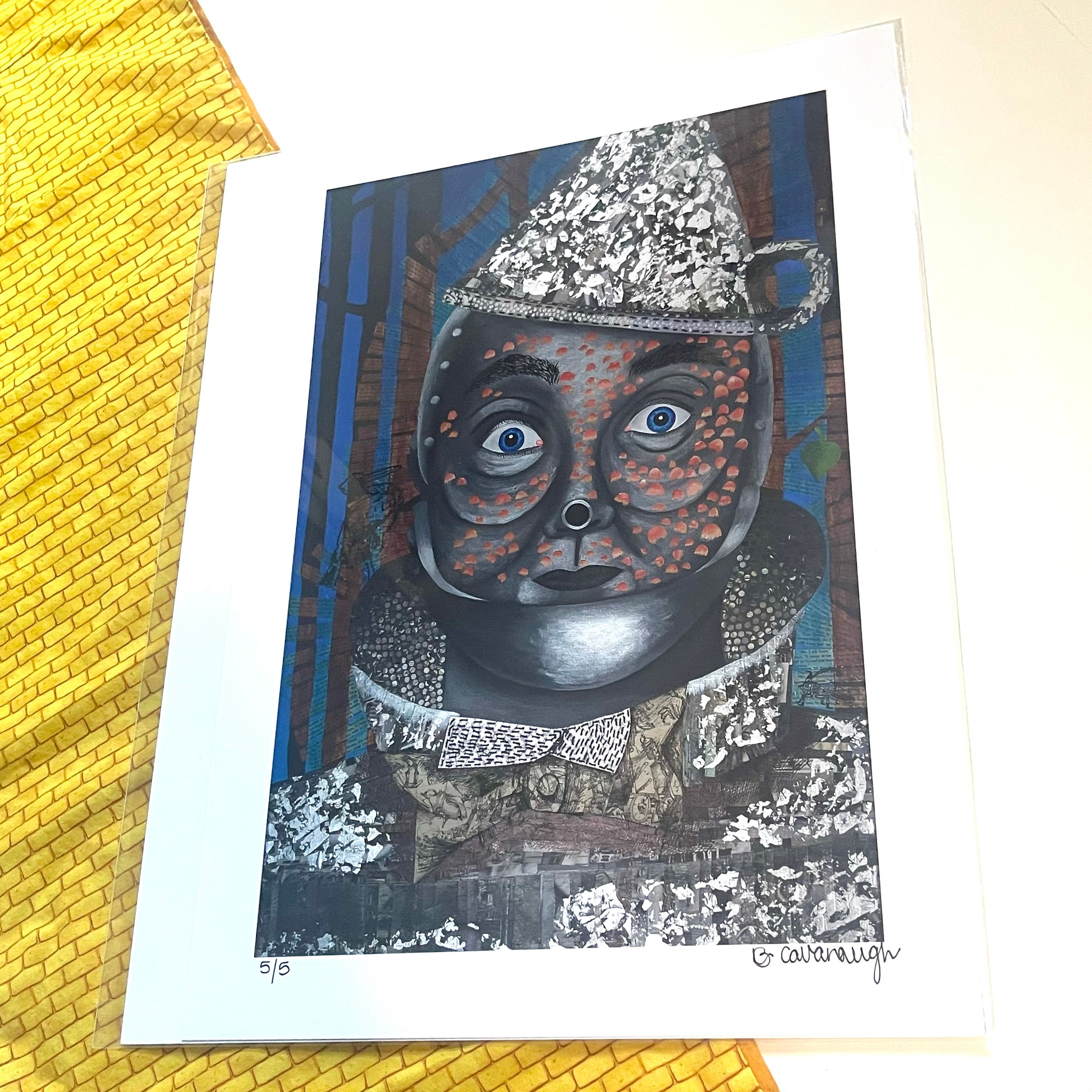 Tinman Print Wizard of Oz Tinman Tinman Artwork Tinman Art - Etsy UK