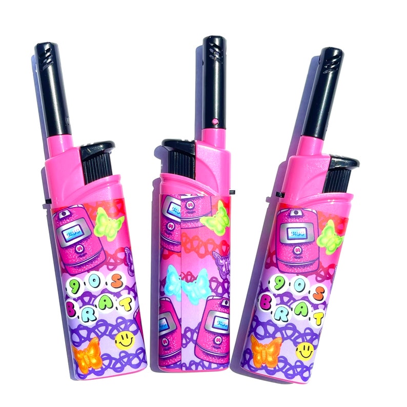 90s Brat Lighter 90s Nostalgia Lighter Custom Lighter | Etsy