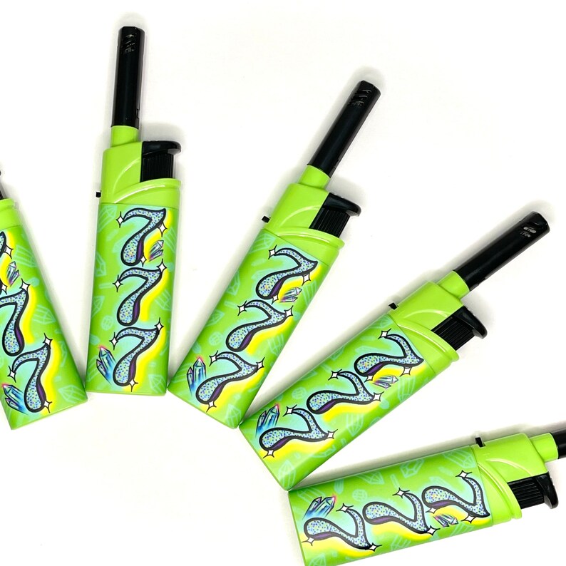 Lucky 7 Lighter, 777 Lighter, Angel Numbers Lighter, Weed Lighter ...