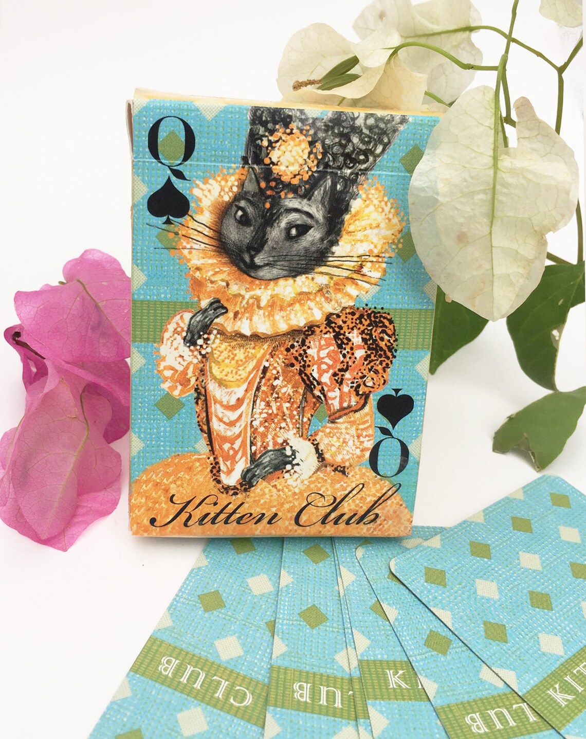 Kitten Club Playing Cards Poker Cards Playing Card Set | Etsy