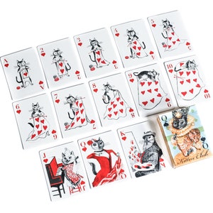 Kitten Club Playing Cards Poker Cards Playing Card Set - Etsy