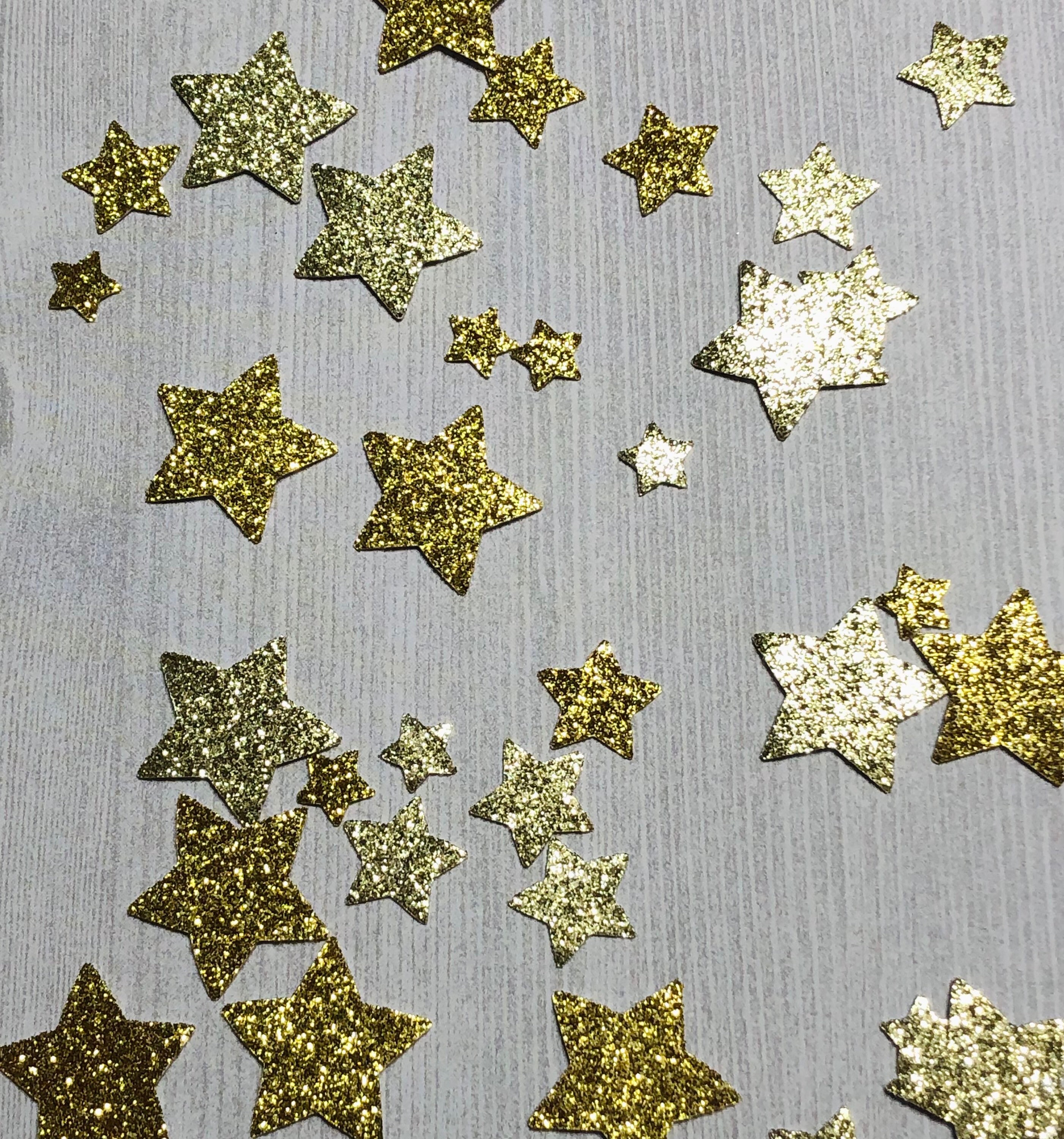 Gold Stars Confetti, Table Scatter, Gold Box Filler, Card Filler, Party ...