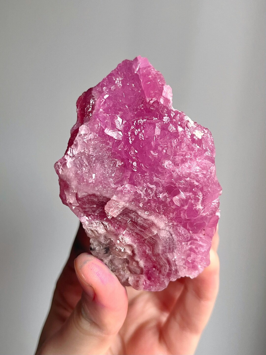 Pink Cobalto Calcite Crystal Natural Pink Calcite Crystal - Etsy