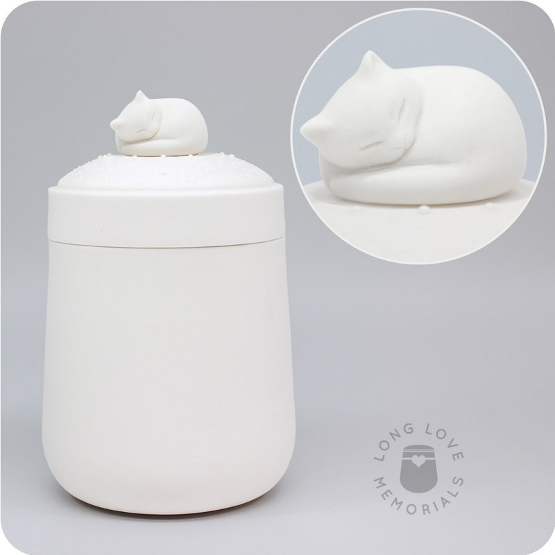 Cat Urn for Ashes - Etsy