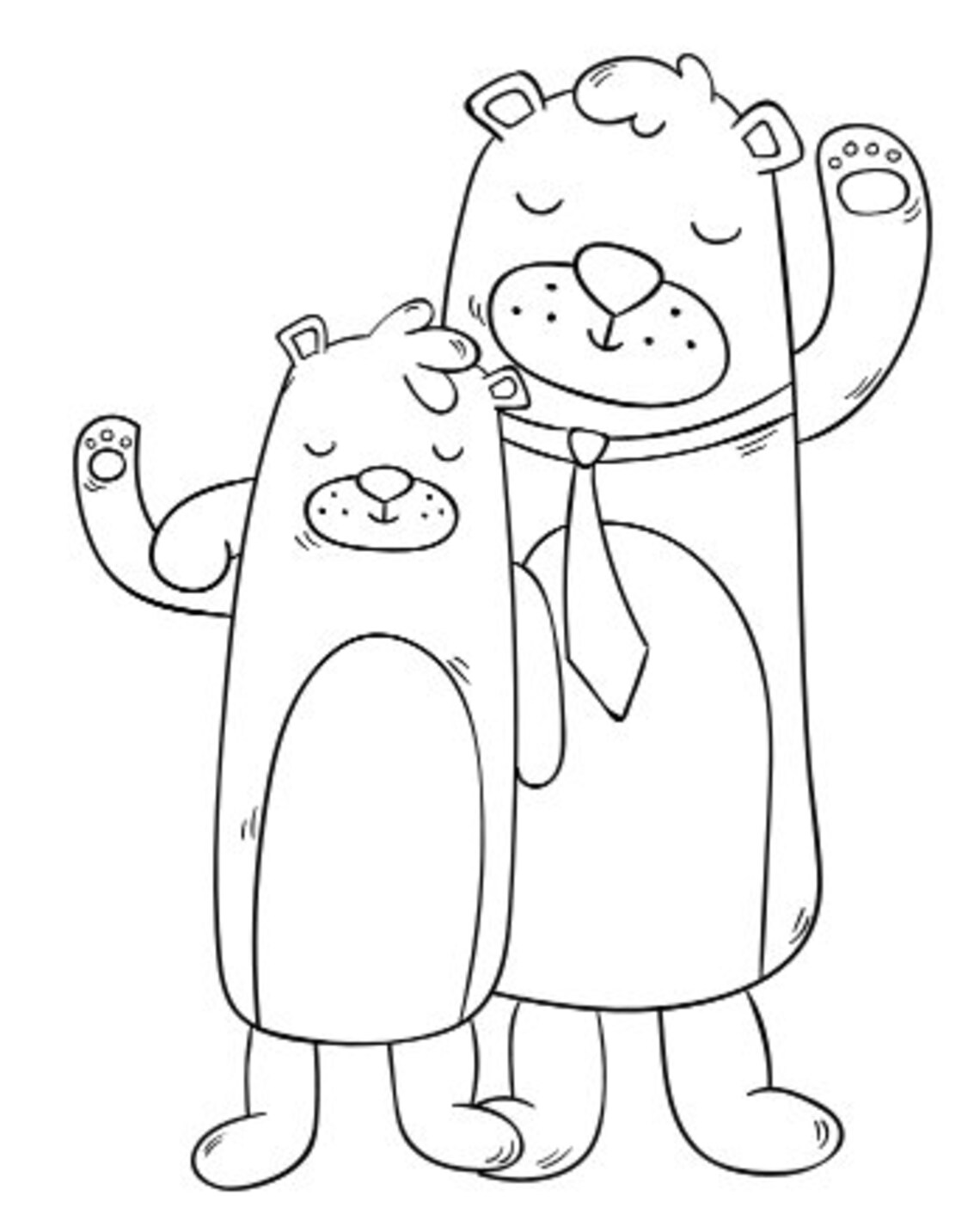 Father's Day Printable Coloring Pages - Etsy