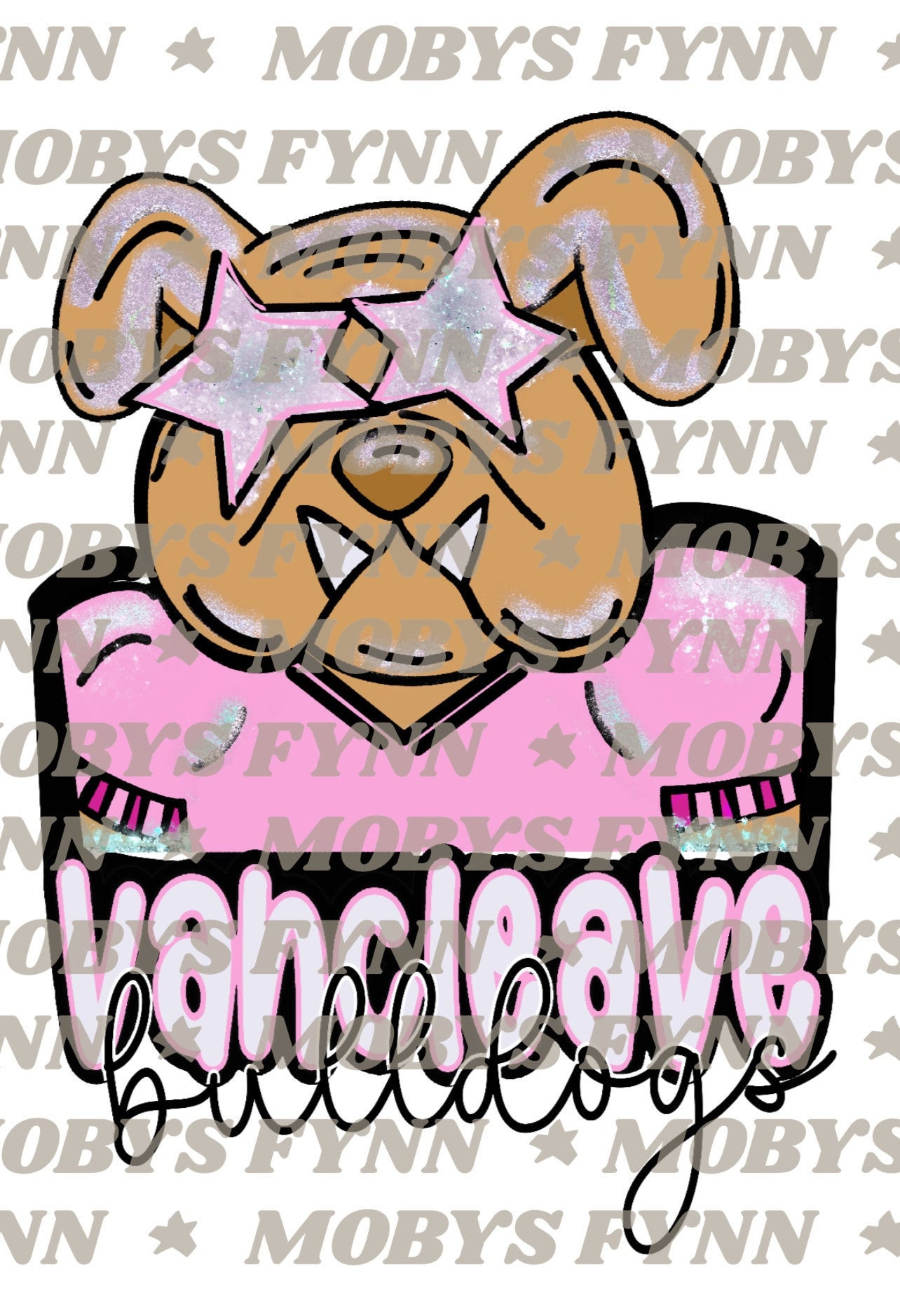 Vancleave Preppy Bulldog Mississippi - Etsy