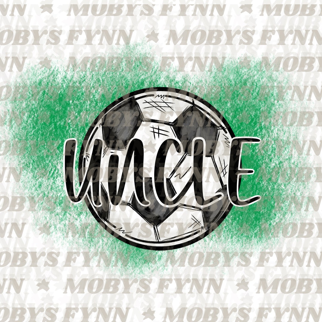 Soccer Uncle Doodle PNG Sublimation - Etsy