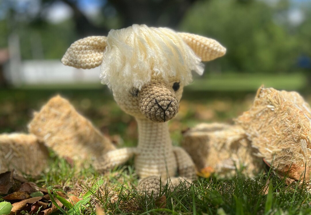 Lama, Stuffed Lama, Plush Lama, Farm Theme, Boys Gift, Girls Gift, Baby ...