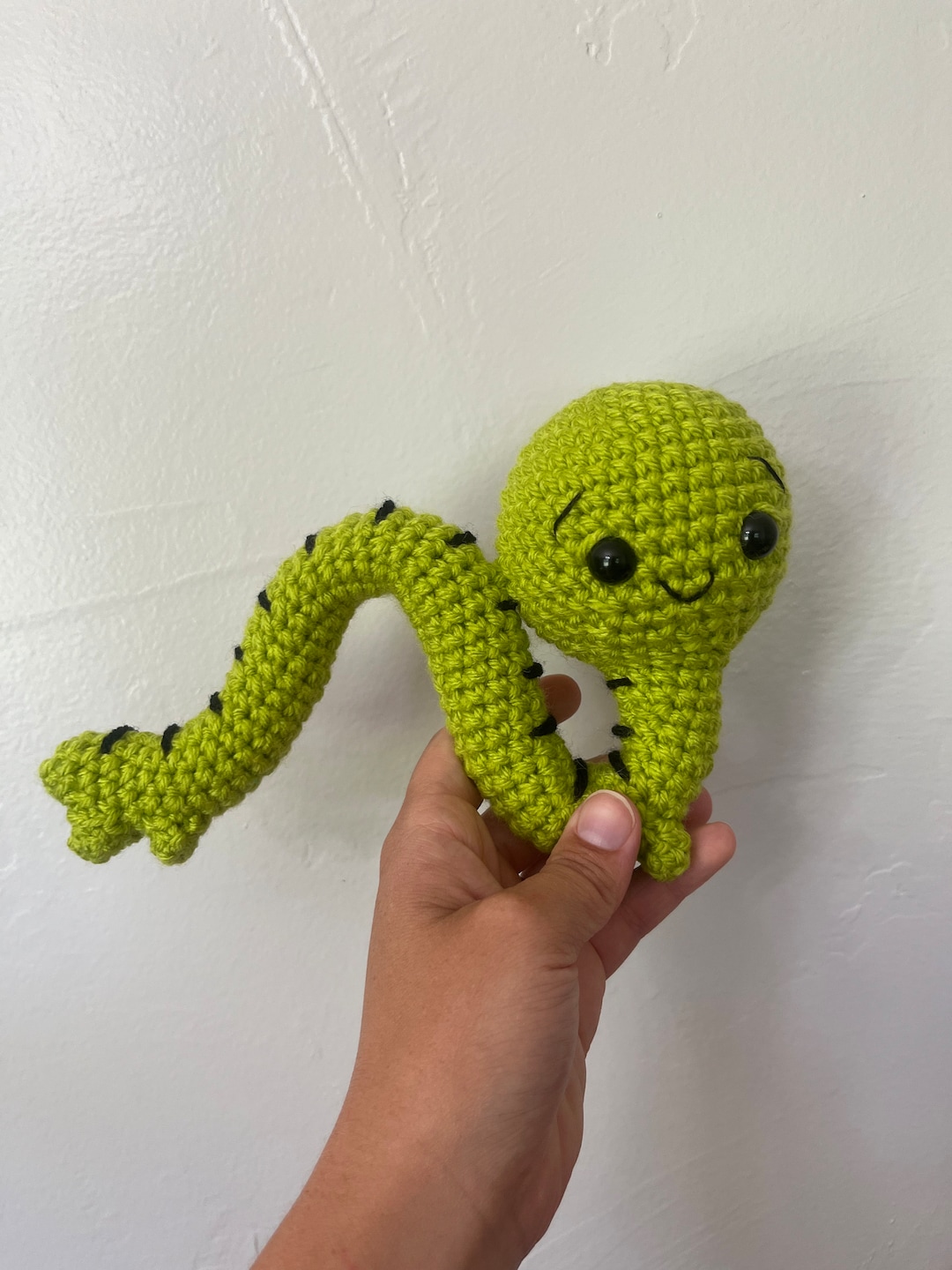Inchworm, Stuffed Inchworm, Worm. Stiffed Worm Girls, Boys, Bug, Gift ...