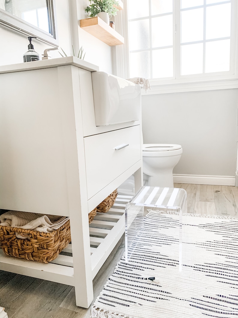 THE GROWN UP Clear Acrylic Step Stool - Etsy