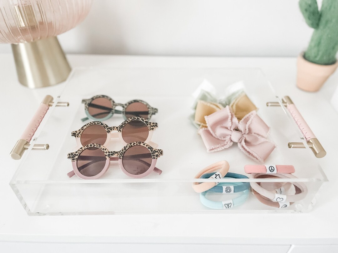 AVA - Small Clear Acrylic Tray - Etsy