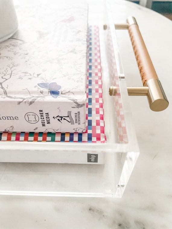 JULIANNA Large Clear Acrylic Tray | Etsy