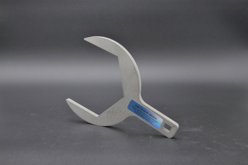 5" HT Shaft Packing Wrench With 1/2" Drive, Made From a 3/8" Thick 304 ...