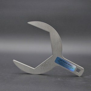 5" HT Shaft Packing Wrench With 1/2" Drive, Made From a 3/8" Thick 304 ...