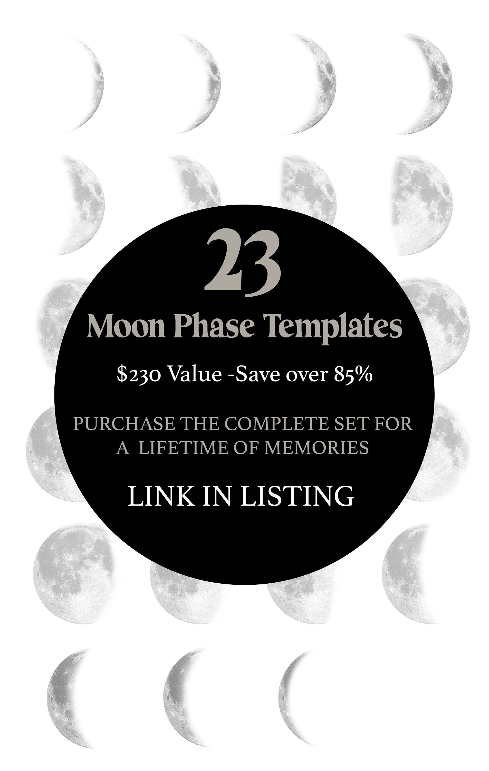 Moon Phase 10 Print Personalized Moon Print Coordinates - Etsy
