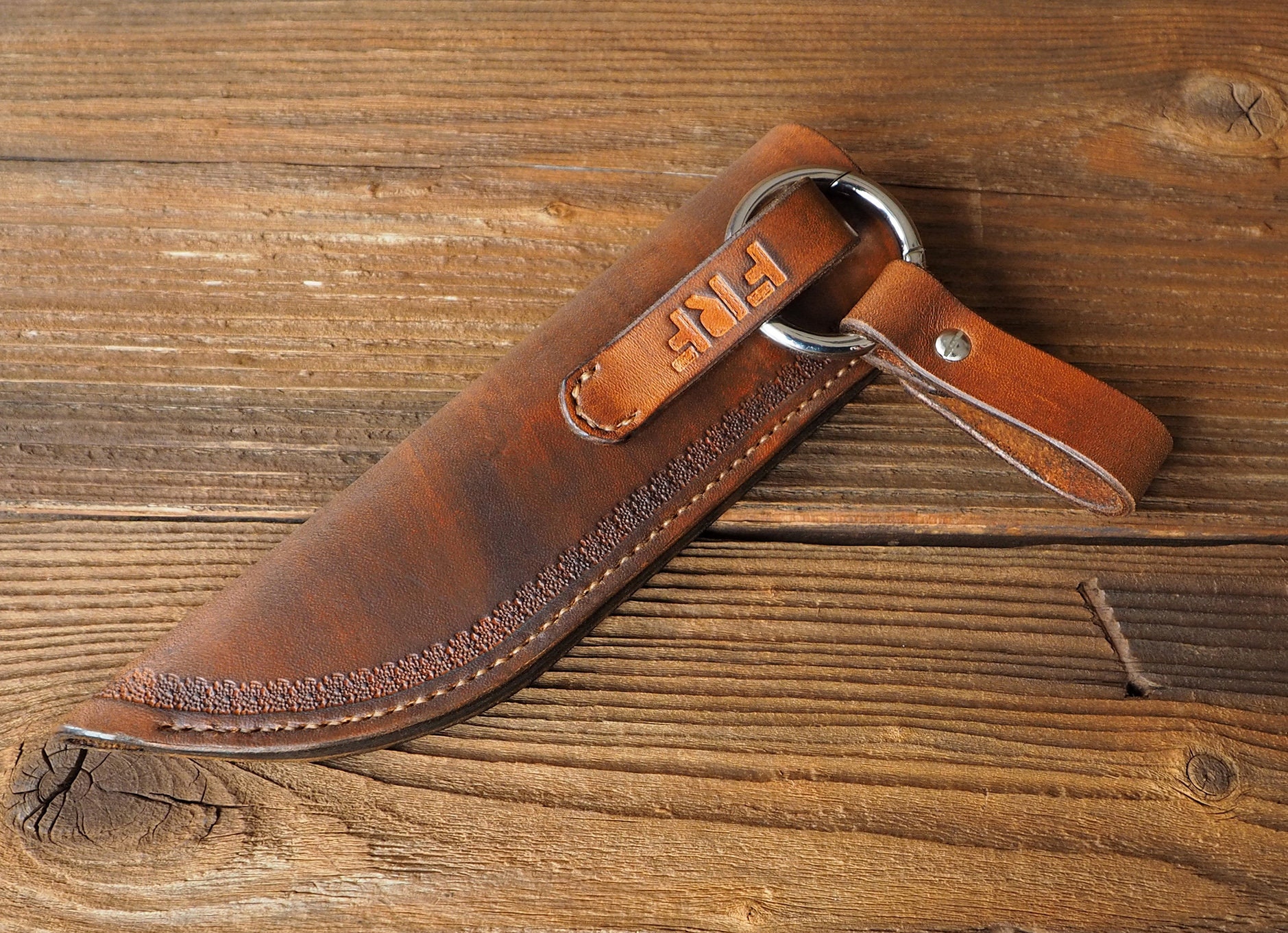 Bushcraft Knife Sheath for Fixed Knife Left-handed Variant - Etsy