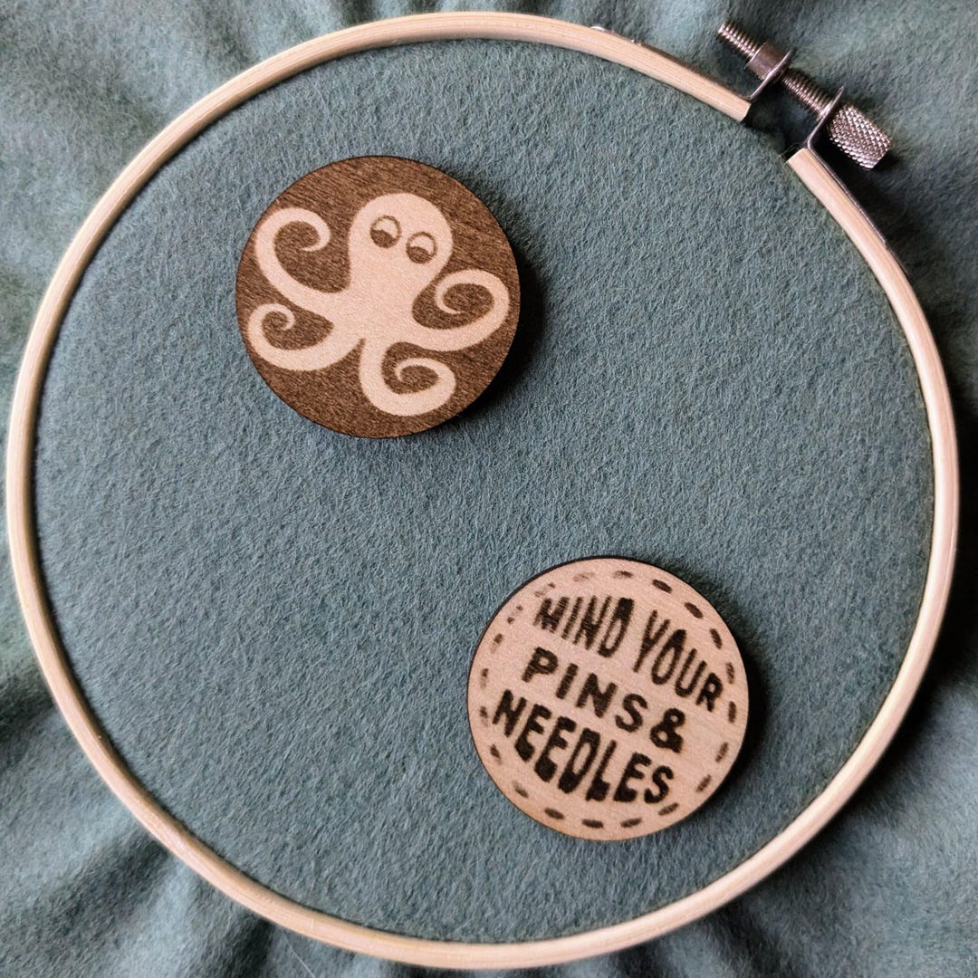 Magnetic Needle Minder - Mind Your Pins and Needles, Octopus - Etsy
