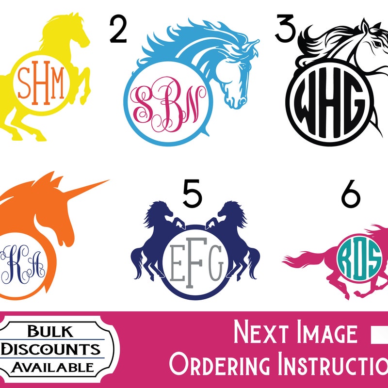 Equestrian Monogram - Etsy