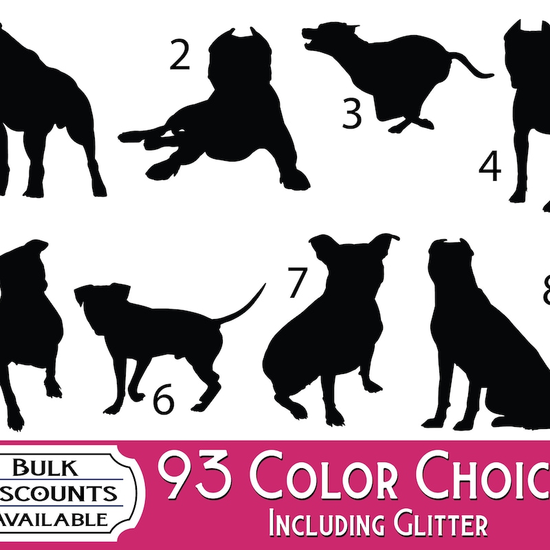 Pit Bull Decal - Etsy