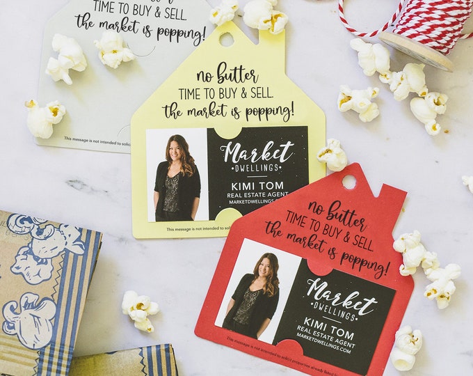 Set of Happy Closing Day Mailer Gift Card & Business Card - Etsy