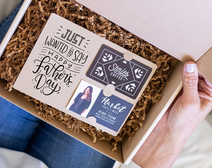 SET of Happy Closing Day Gift Card and Business Card Holder - Etsy