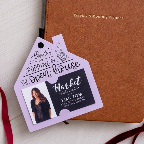 Thanks for Popping by the Open House Gift Tags Real Estate - Etsy