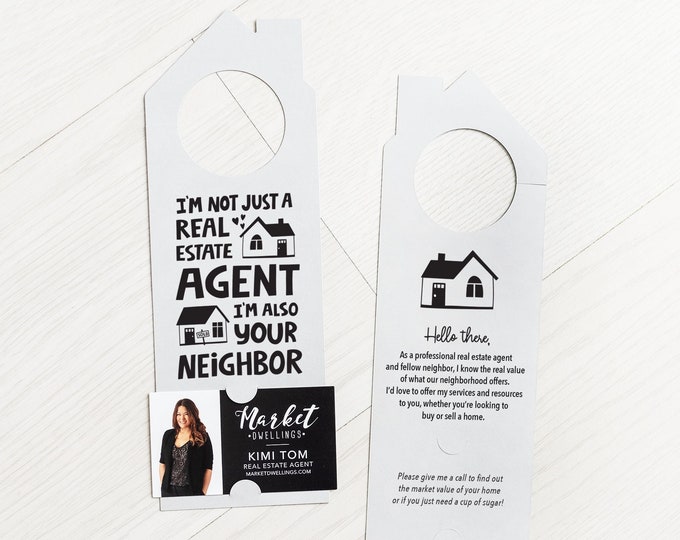 Welcome to the Open House Bottle Hang Tags Real Estate | Etsy
