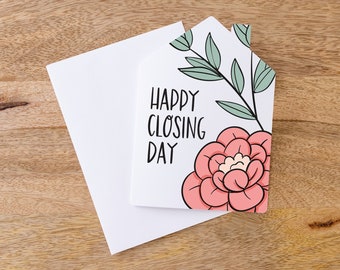 SET of Congrats You Bought a House Closing Day Greeting Cards - Etsy