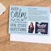 SET of Keep Calm and Call Me With All of Your Real Estate - Etsy