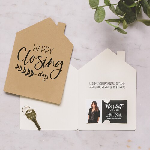 SET of Greeting Cards Happy Closing Day Real Estate Agent - Etsy