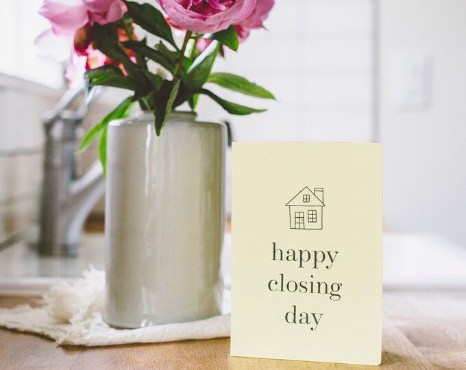 SET of Greeting Cards Happy Closing Day Real Estate Agent - Etsy