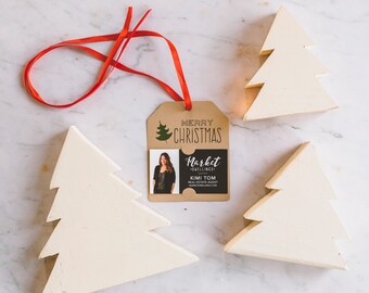 Just Popping by to Wish You a Happy Holidays Gift Tag - Etsy