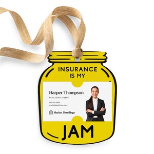 Insurance is My Jam Tags | Jam Tag | Insurance Agent Gifts ...