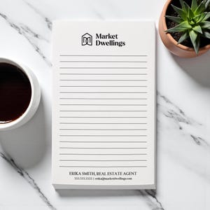 Customizable | Logo Notepads | Real Estate Mortgage Insurance Pop by ...