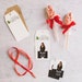 Vertical Merry Christmas With Christmas Tree Gift Tag - Etsy