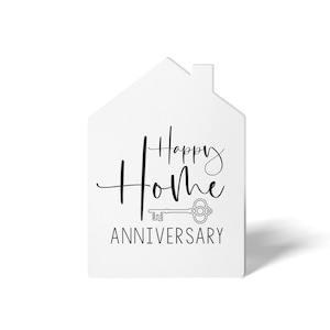 SET of Greeting Cards Happy Home Anniversary | Real Estate Agent Card ...